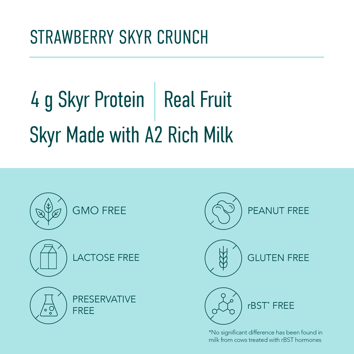 Strawberry Crunch Skyr Snack – Næra Snacks